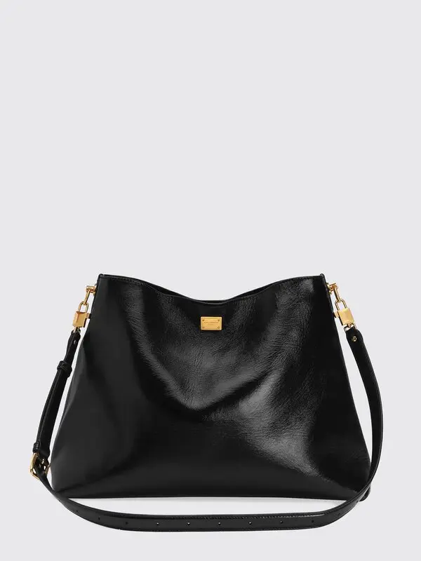 Dolce & Gabbana Vittoria Large Bag In Leather - Multicolor
