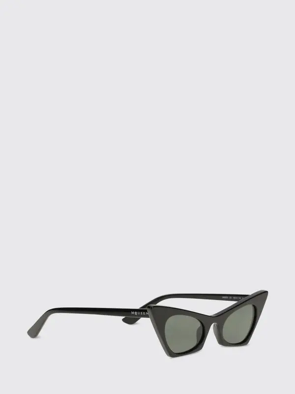 Alexander McQueen Cat Eye Sunglasses - Black