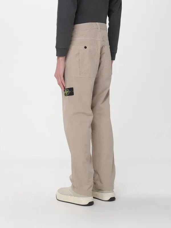 Stone Island Organic Ripstop Cotton Chino Trousers