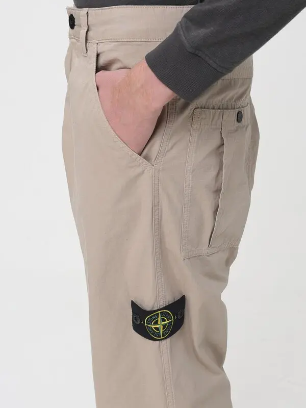 Stone Island Organic Ripstop Cotton Chino Trousers