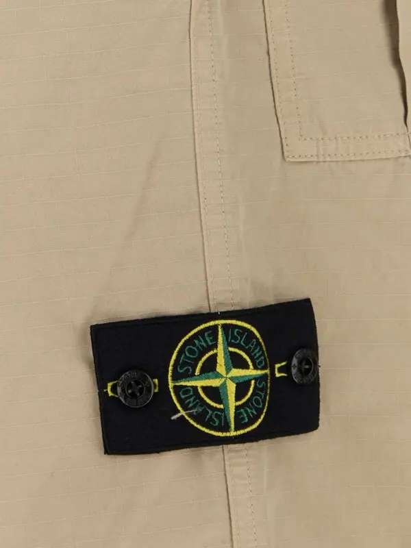 Stone Island Organic Ripstop Cotton Chino Trousers