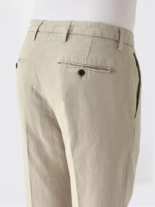 DONDUP Tailored Trousers - Sand