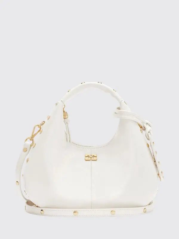 GANNI Shoulder Bag - Nude