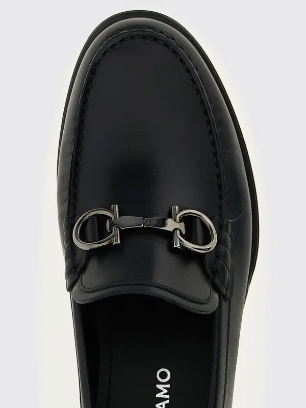 FERRAGAMO Leather Loafers