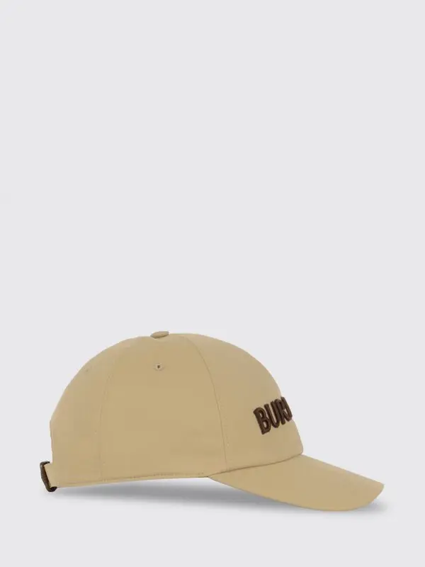 Burberry Embroidered Logo Cotton Twill Baseball Cap - Brown