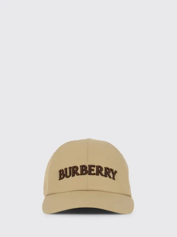 Burberry Embroidered Logo Baseball Cap - Brown