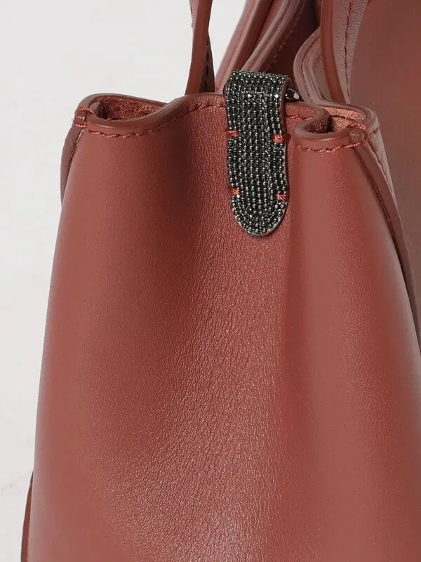 Brunello Cucinelli Leather Handbag - Red