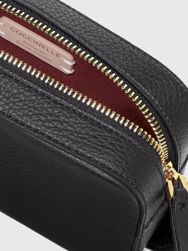 COCCINELLE Tebe Hammered Leather Bag