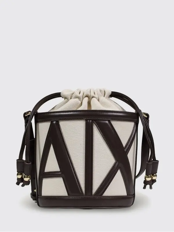 Armani Exchange Bucket Bag With Logo Detail