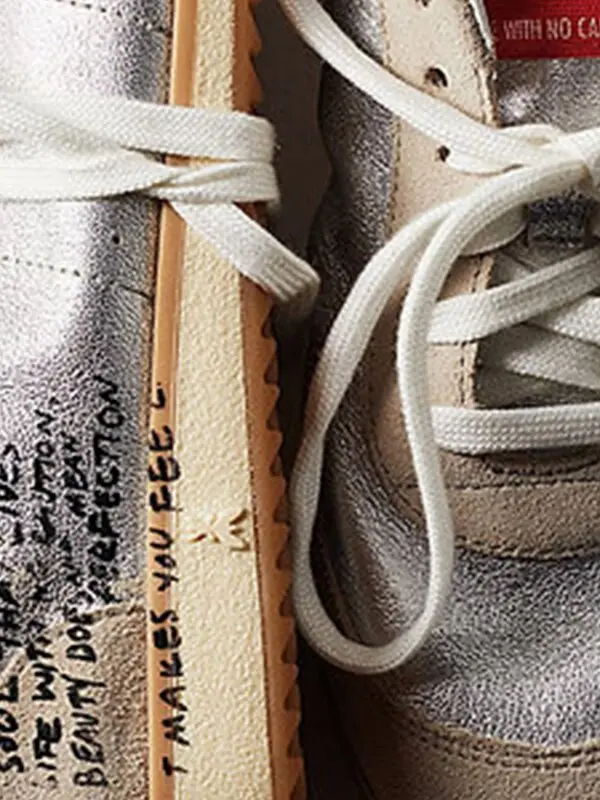 Patrizia Pepe Suede And Laminated Leather Sneakers