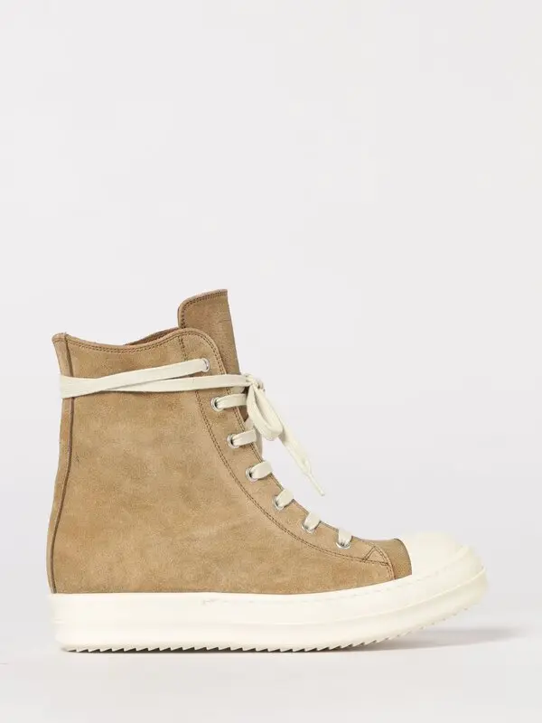 Rick Owens High Top Sneakers - Brown