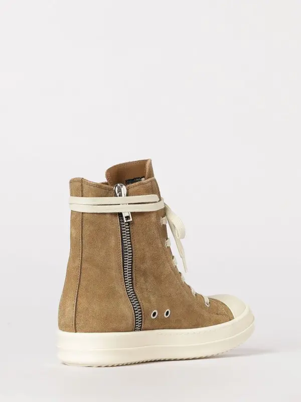 Rick Owens High Top Sneakers - Brown
