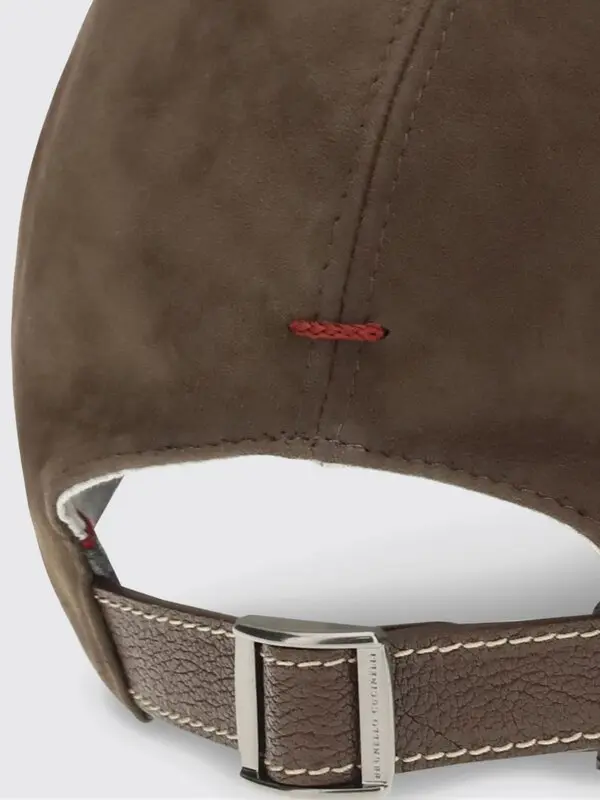 Brunello Cucinelli Baseball Cap - Coffee
