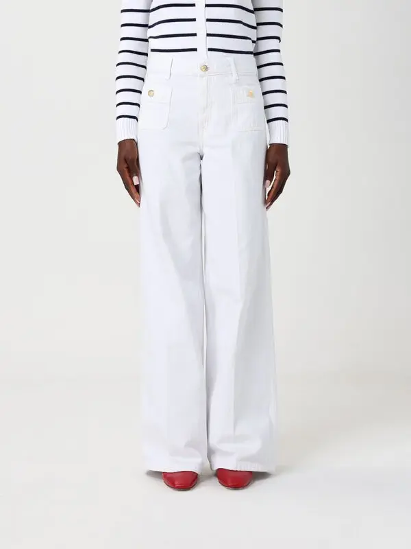 Tommy Hilfiger Wide Leg Jeans - White