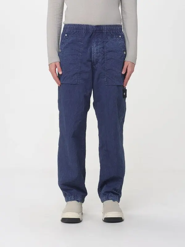 Stone Island Tailored Trousers - Denim