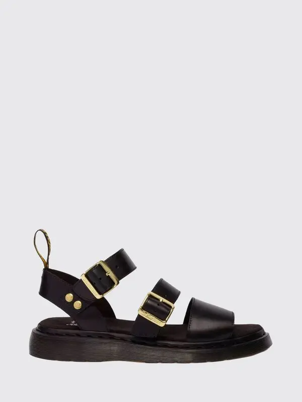 Dr. Martens Gryphon Leather Gladiator Sandals - Black