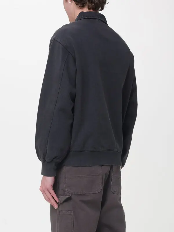 Carhartt Work In Progress Quarter Zip Sweatshirt - Black