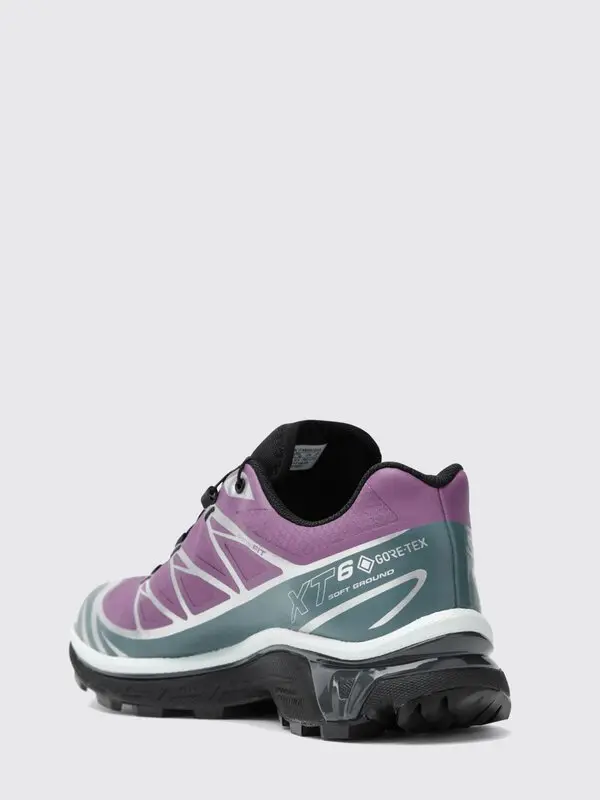 SALOMON Xt-6 Gore-tex Technical Fabric Sneakers With Abstract Pattern And Notched Sole - Multicolor