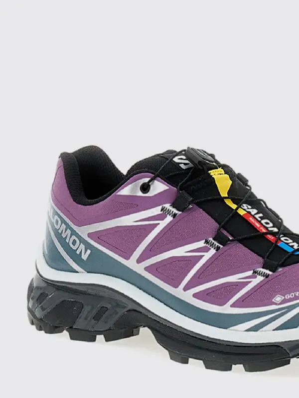 SALOMON Xt-6 Gore-tex® Sneakers With Abstract Pattern And Notched Sole - Multicolor