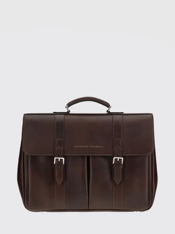 Brunello Cucinelli Briefcase - Burgundy