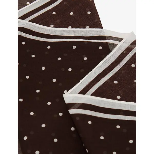 REISS Polka-dot Cotton Sarong