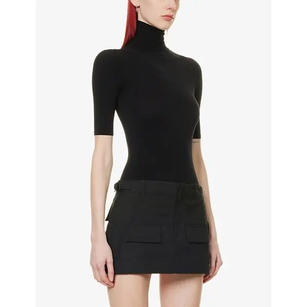 Commando Ballet Turtleneck Stretch-woven Body