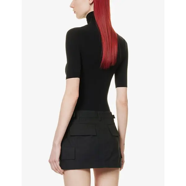 Commando Ballet Turtleneck Stretch-woven Body