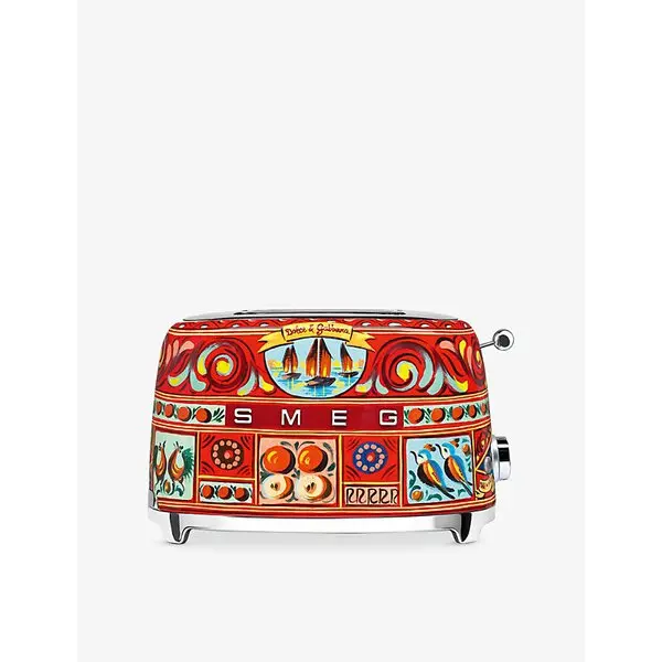 SMEG Dolce And Gabbana Two-slice Toaster - Multi Colour