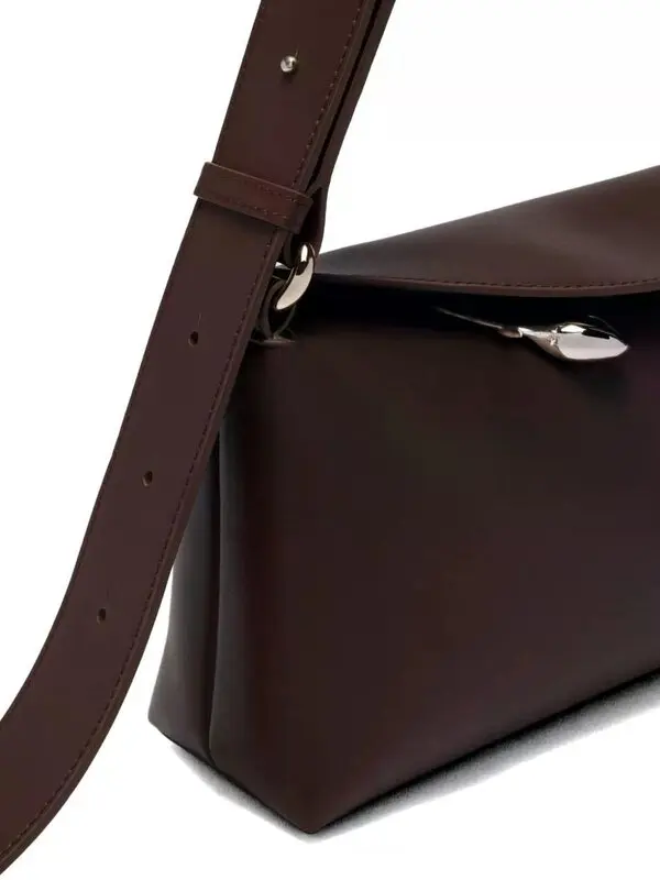 Erdem East West Bloom Shoulder Bag - Brown