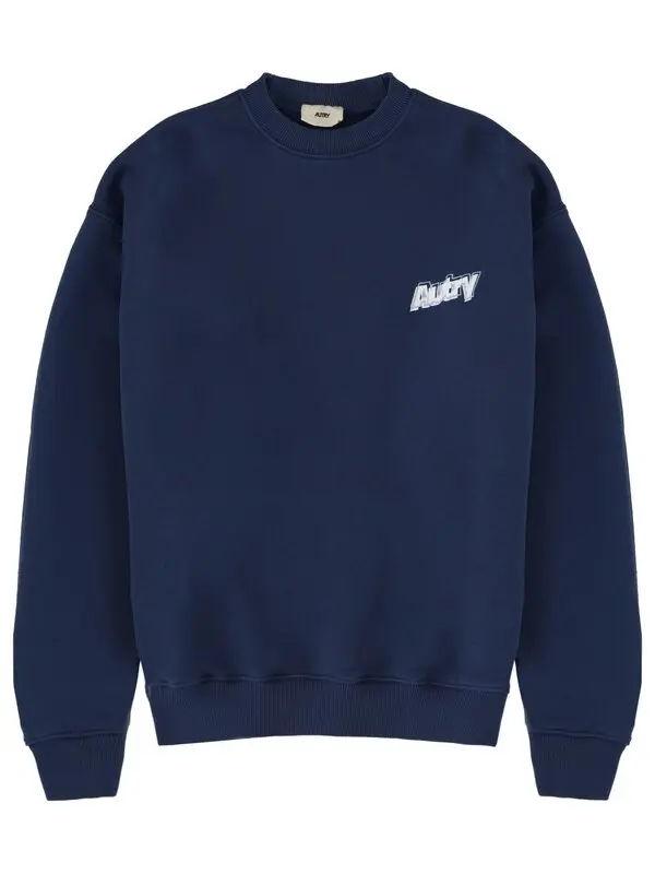 AUTRY Sweatshirt With Logo - Blue
