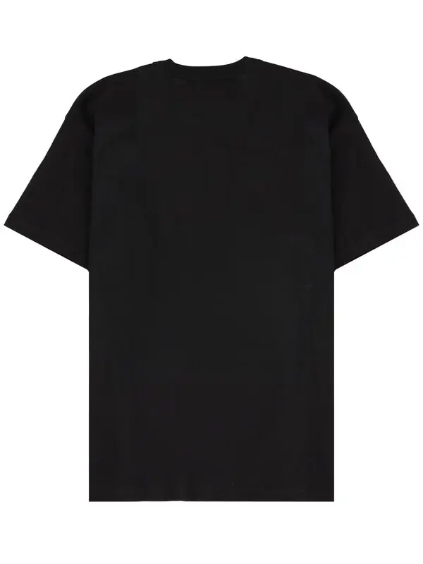 Versace T-shirt With Print - Black