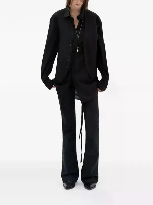 ANN DEMEULEMEESTER Xyla Slim-fit Bootcut Jeans