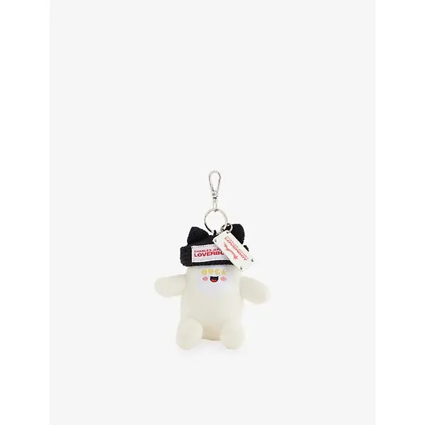 CHARLES JEFFREY Gromlin Plush Keyring - Ecru