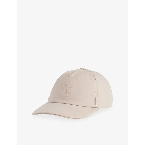 Eleventy Logo-embroidered Baseball Cap - Dusty Pink