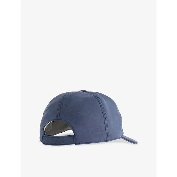 Eleventy Logo-embroidered Baseball Cap - Blue