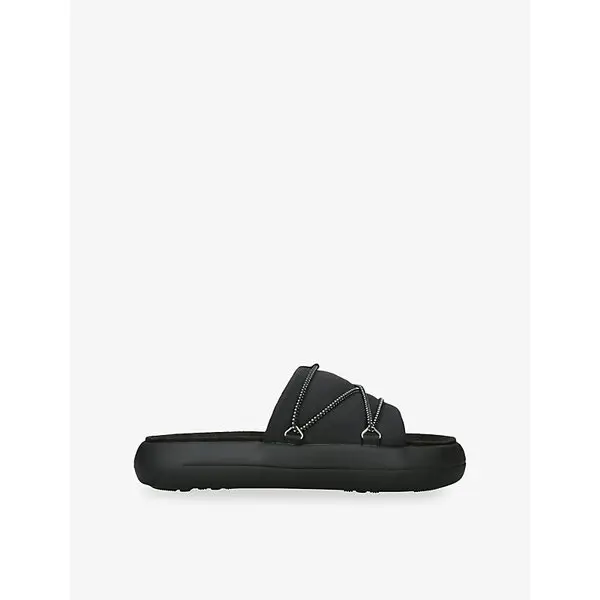 Moon Boot Icon Flat Slides