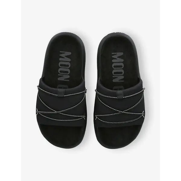 Moon Boot Icon Flat Slides