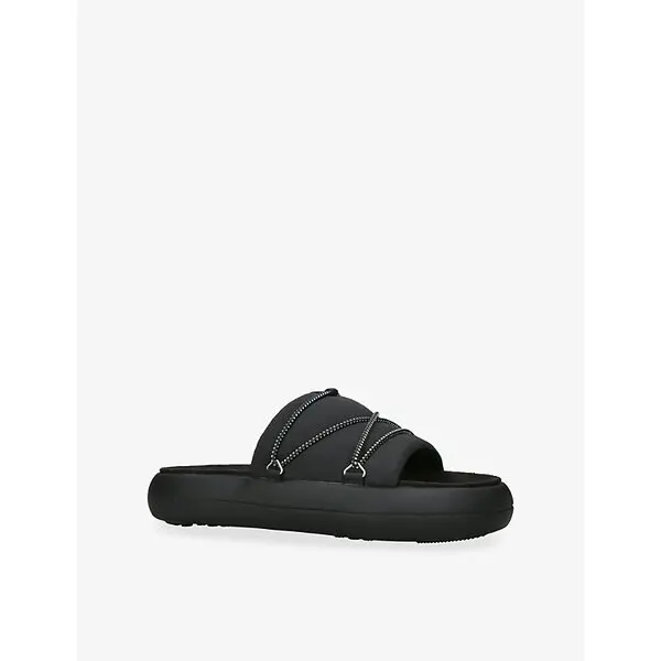 Moon Boot Icon Flat Slides