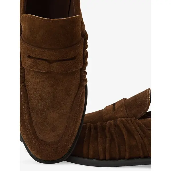 REISS Dani Suede Loafers