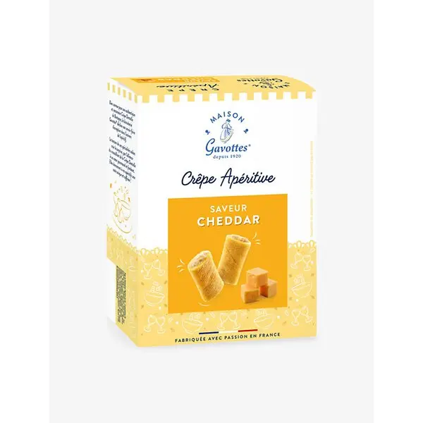 MAISON GAVOTTES Savoury Crepe Aperitive Filled With Cheddar 110g - One-color