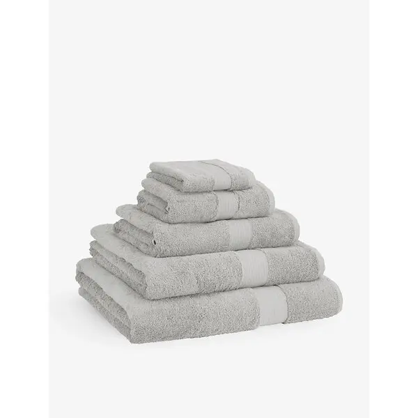THE WHITE COMPANY Luxury Egyptian Cotton Towels - Soft Grey
