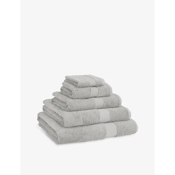THE WHITE COMPANY Luxury Egyptian Cotton 70cm X 125cm - Soft Grey