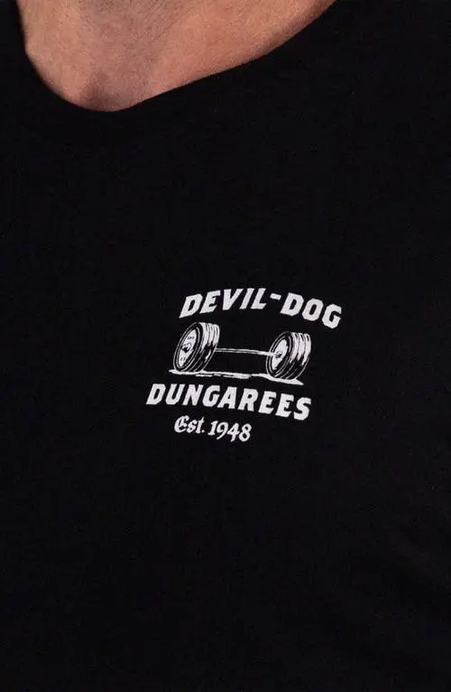 DEVIL-DOG DUNGAREES Cotton Blend Graphic T-shirt