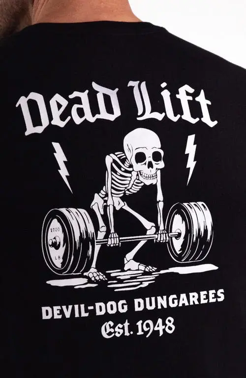 DEVIL-DOG DUNGAREES Cotton Blend Graphic T-shirt