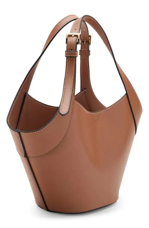 Mango Faux Bucket Bag