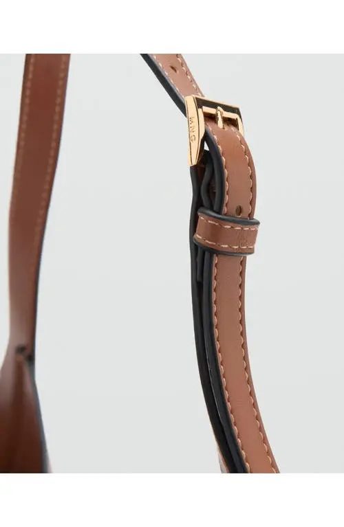 Mango Faux Bucket Bag