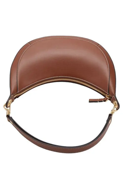 Mango Oval Faux- Shoulder Bag - Leather