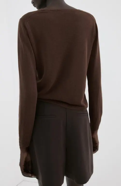 Mango Crewneck Sweater