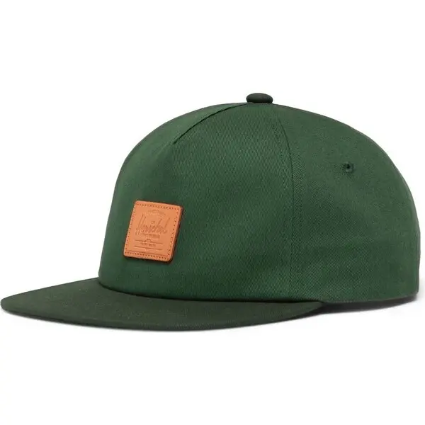 Herschel Supply Co. Scout Vintage Cotton Twill Cap - Dark Green/mountain View