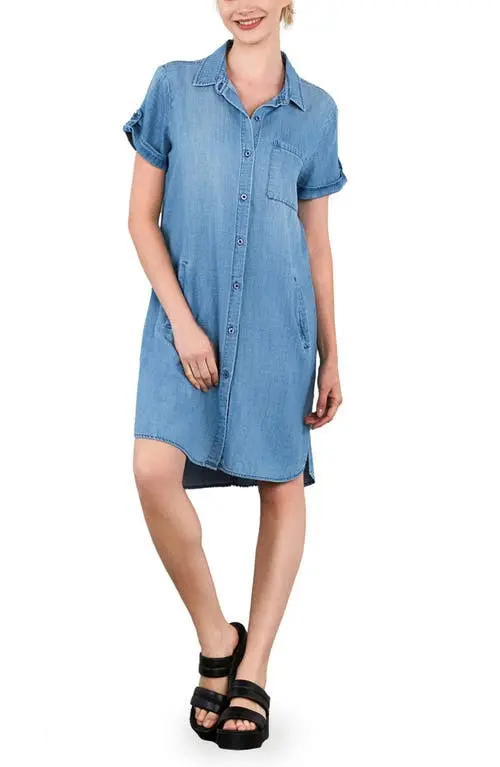 BILLY T Shirtdress - Denim